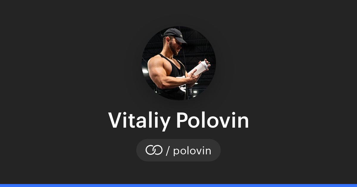 Vitaliy Polovin (/polovin) · solo.to