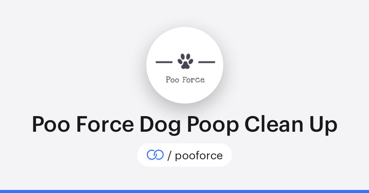 Poo Force Dog Poop Clean Up (/pooforce) · solo.to