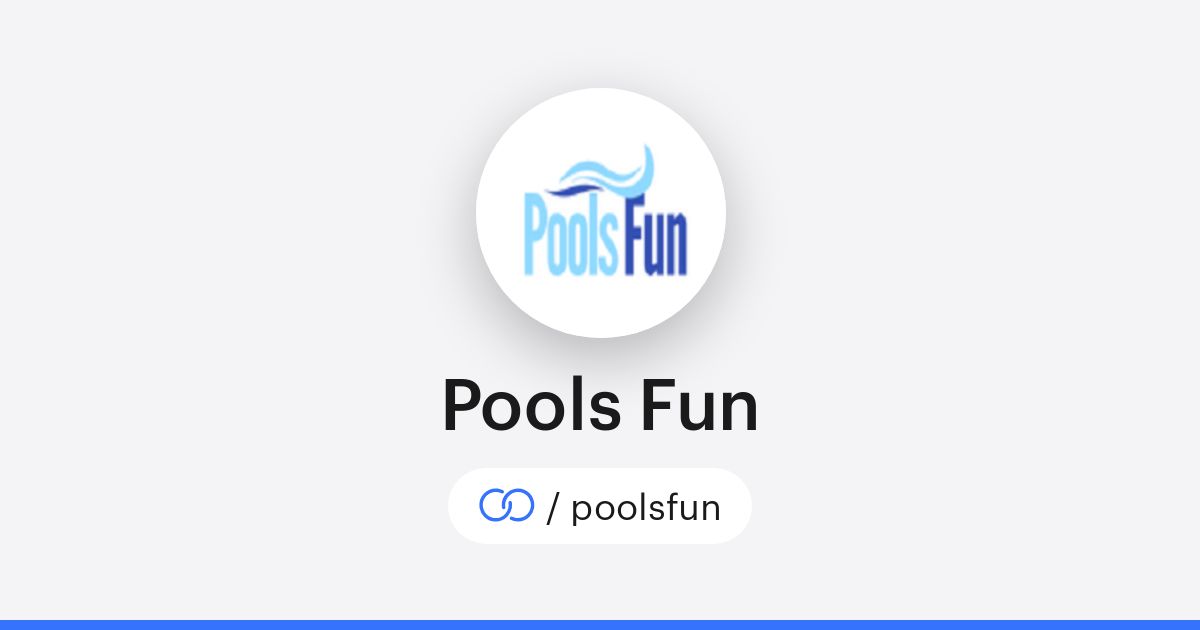 Pools Fun (/poolsfun) · solo.to