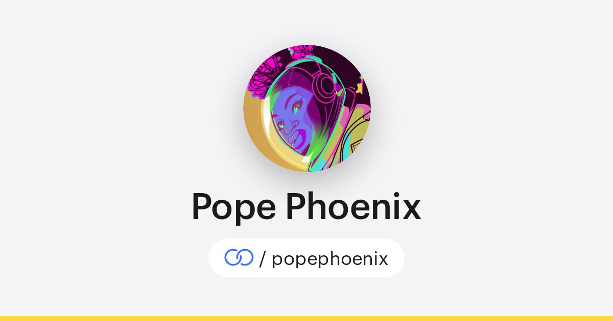 Pope Phoenix (/popephoenix) · solo.to