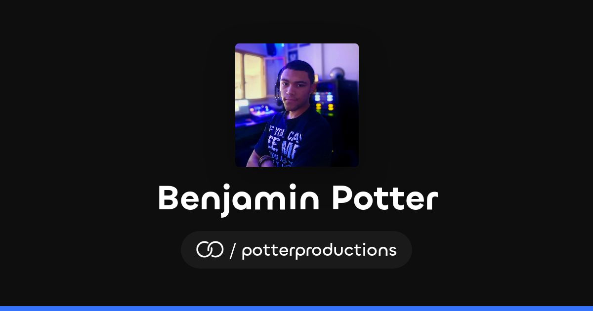 Benjamin Potter (/potterproductions) · solo.to