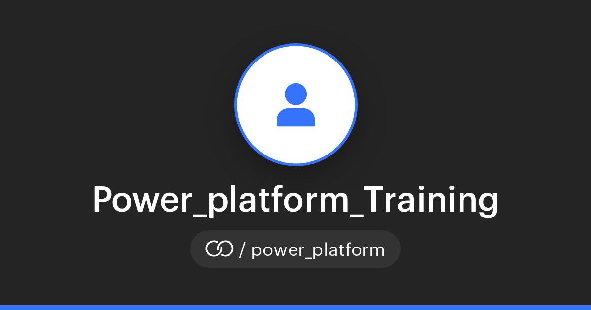 Power_platform_Training (/power_platform) · solo.to