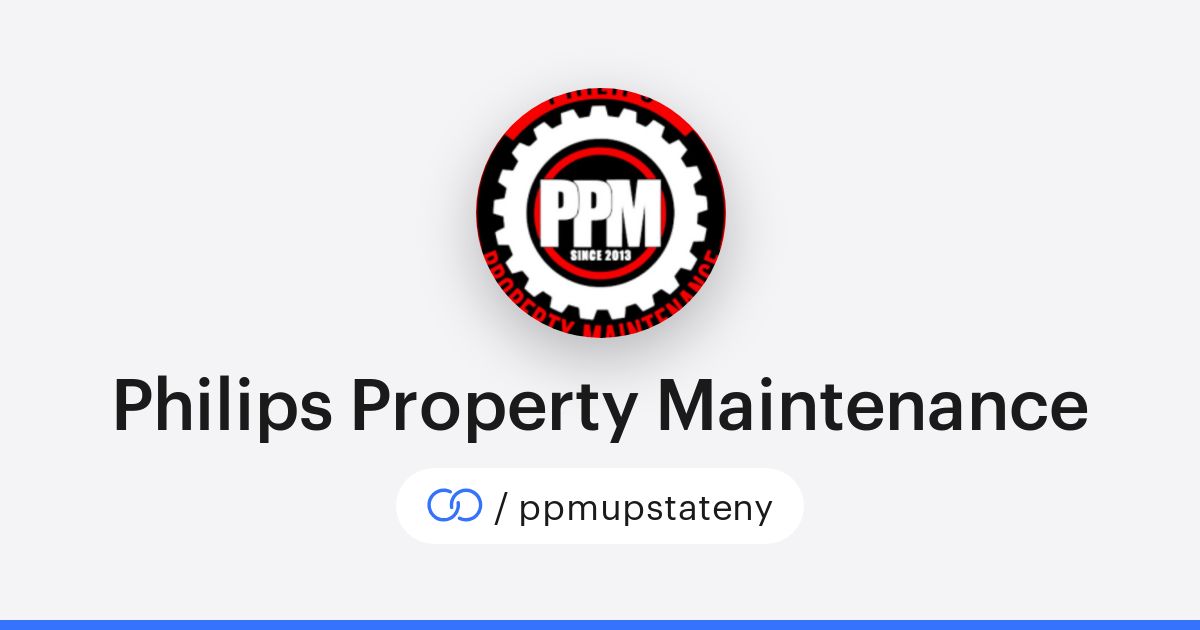 Philips Property Maintenance (/ppmupstateny) · solo.to