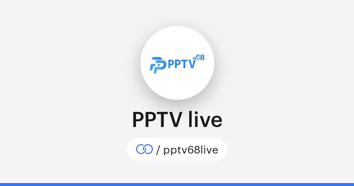 PPTV live (/pptv68live) · solo.to