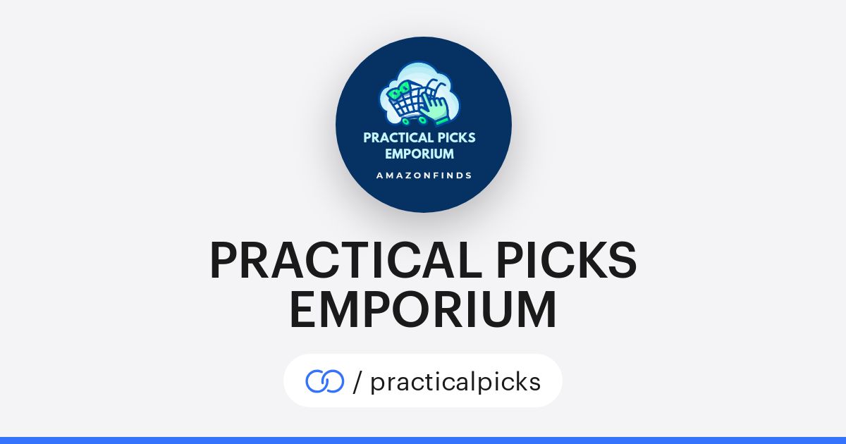 PRACTICAL PICKS EMPORIUM (/practicalpicks) · solo.to