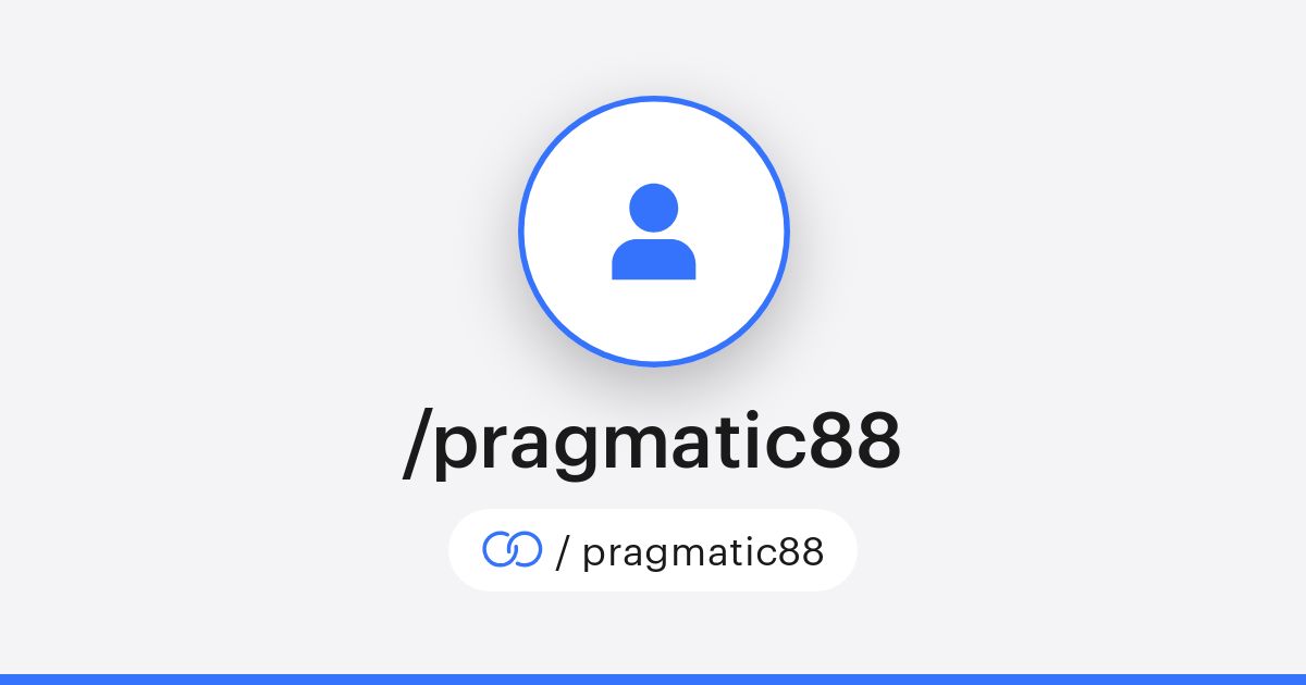 /pragmatic88 · solo.to