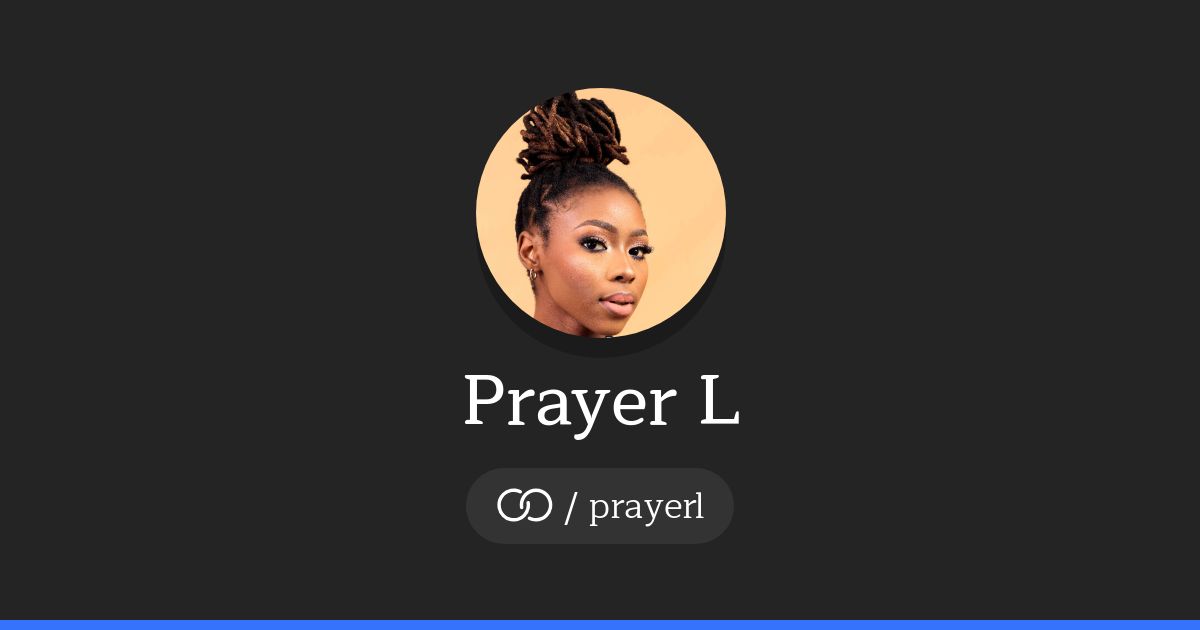 Prayer L (/prayerl) · solo.to