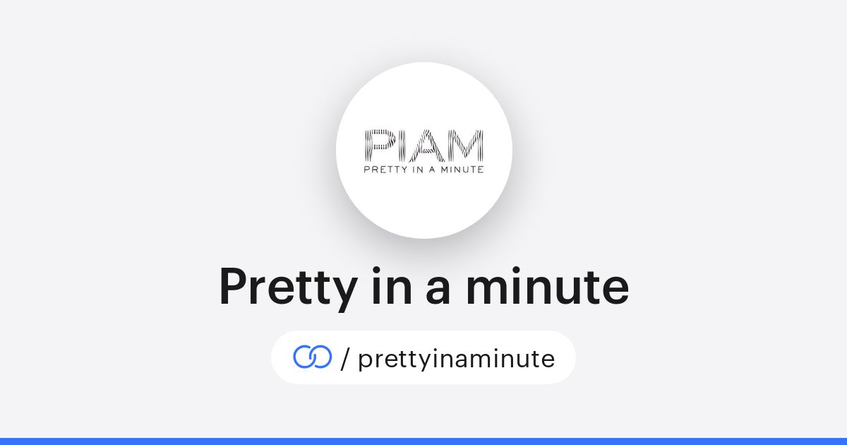 Pretty in a minute (/prettyinaminute) · solo.to