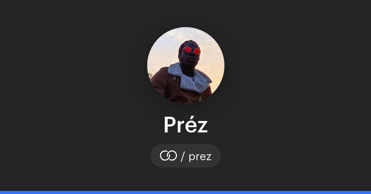 Préz (/prez) · solo.to