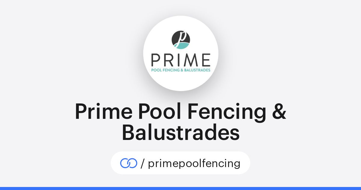 Prime Pool Fencing & Balustrades (/primepoolfencing) · solo.to