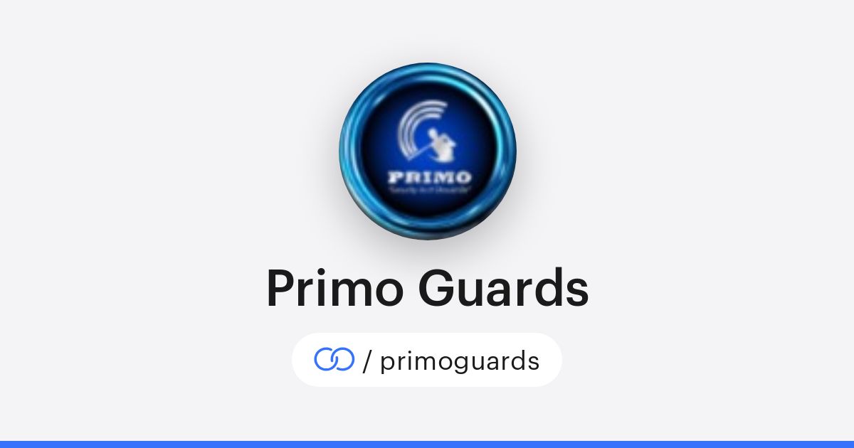 Primo Guards (/primoguards) · solo.to