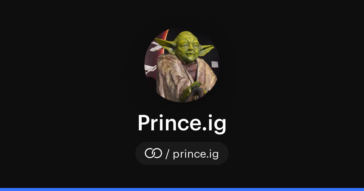 Prince.ig · solo.to