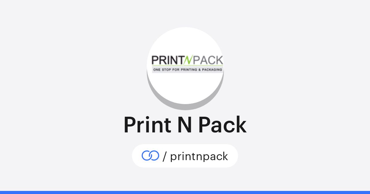 Print N Pack (/printnpack) · solo.to