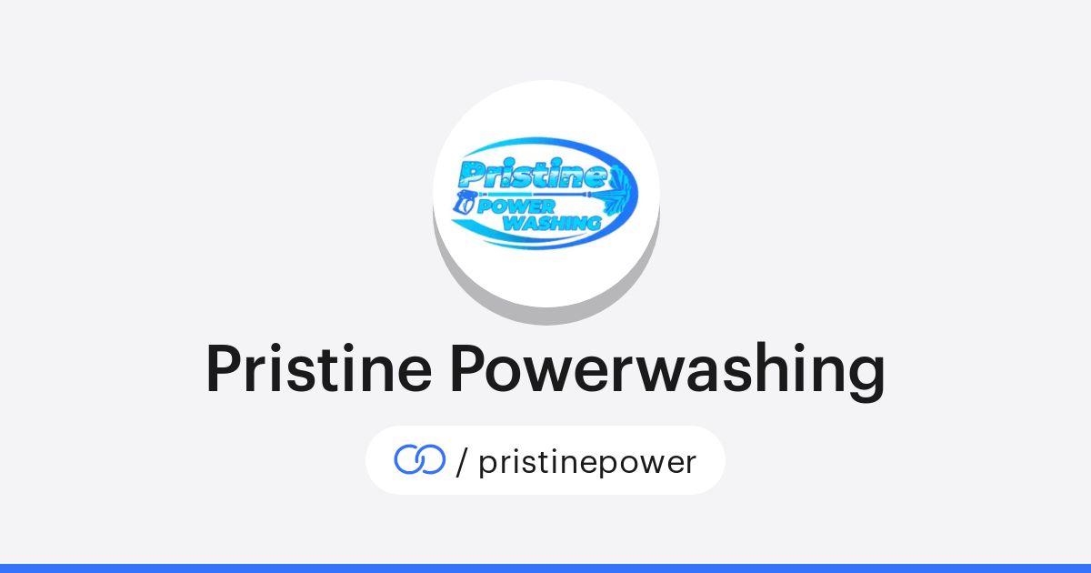 Pristine Powerwashing (/pristinepower) · solo.to