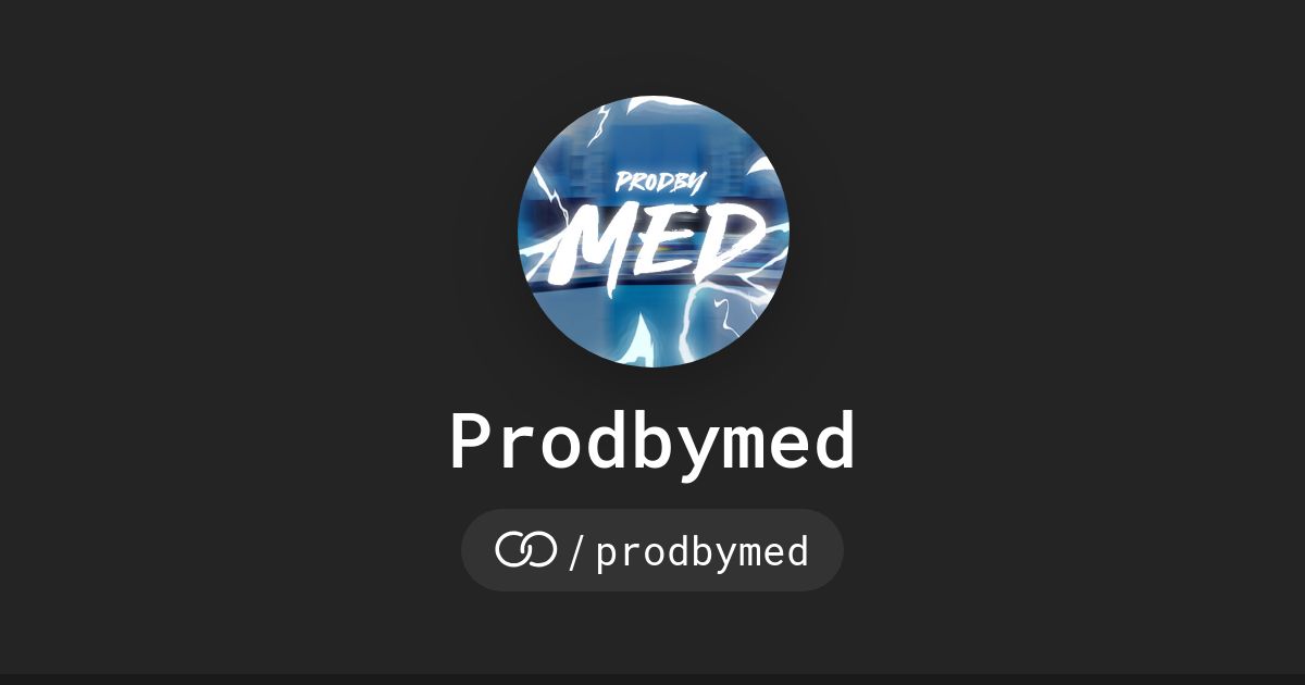 Prodbymed (/prodbymed) · solo.to