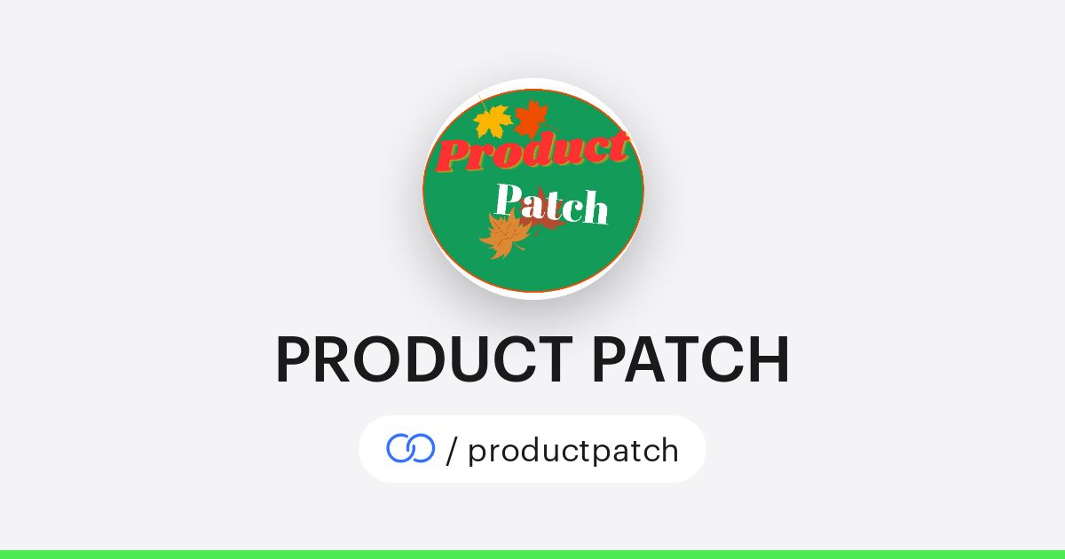 PRODUCT PATCH (/productpatch) · solo.to