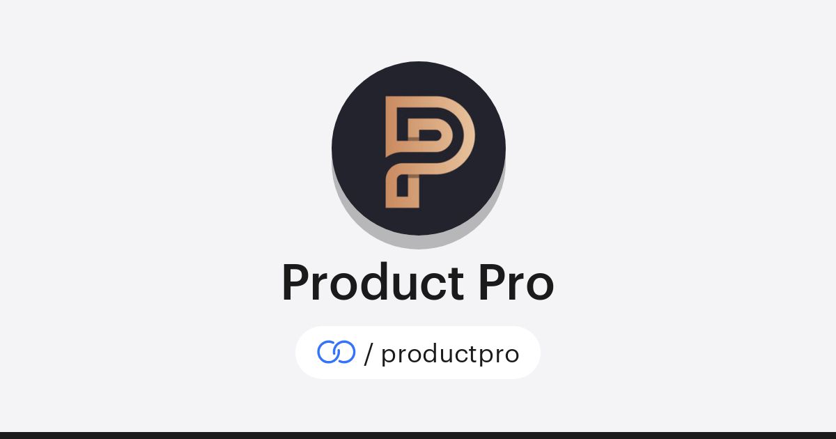Product Pro (/productpro) · solo.to