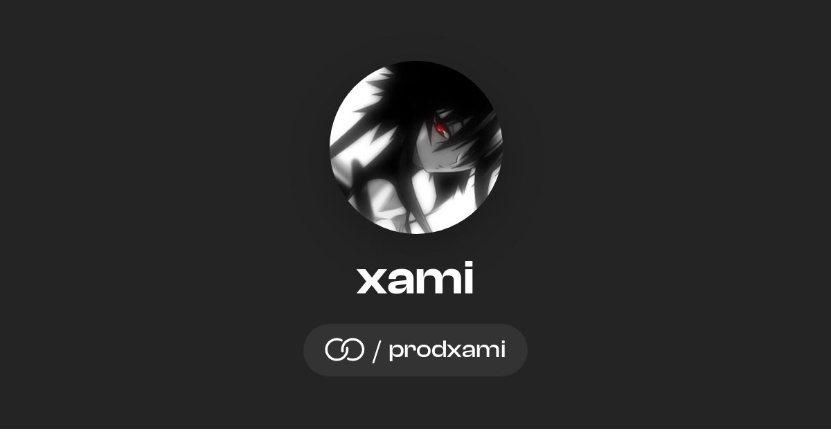 xami (/prodxami) · solo.to