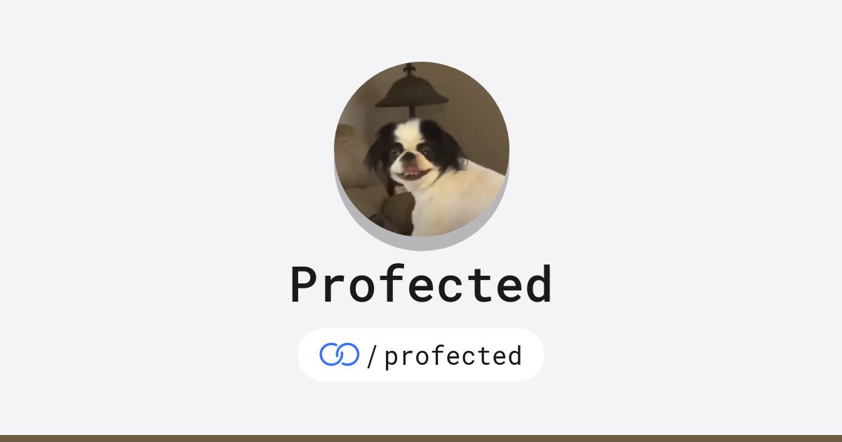 Profected · solo.to