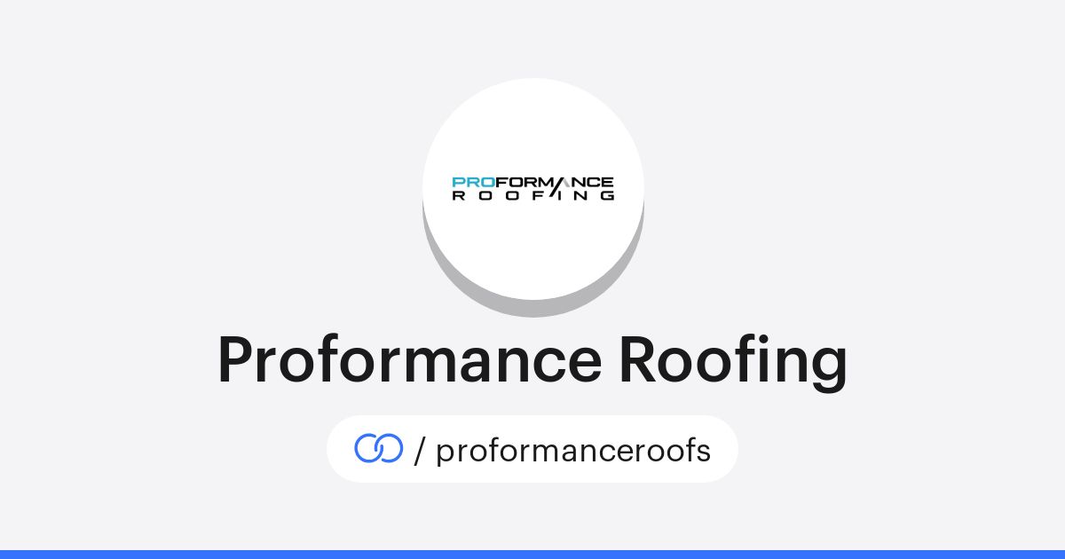 Proformance Roofing (/proformanceroofs) · solo.to