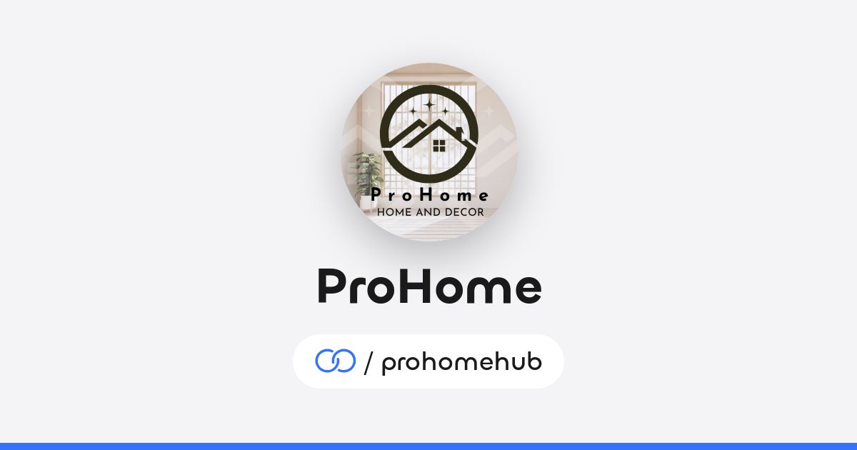 ProHome (/prohomehub) · solo.to