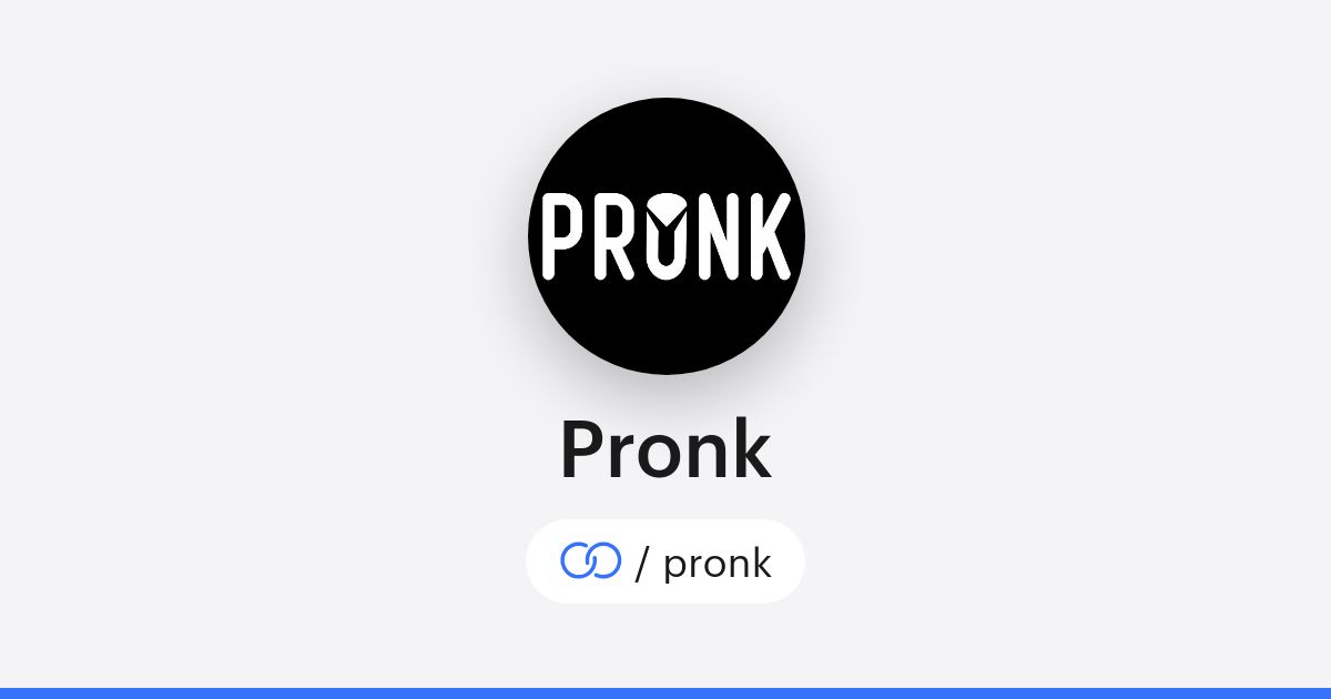 Pronk · solo.to