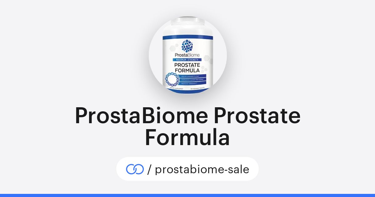 ProstaBiome Prostate Formula (/prostabiome-sale) · solo.to