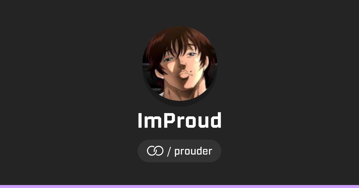 ImProud (/prouder) · solo.to
