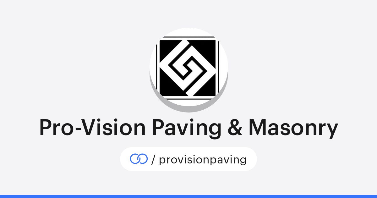 Pro-Vision Paving & Masonry (/provisionpaving) · solo.to