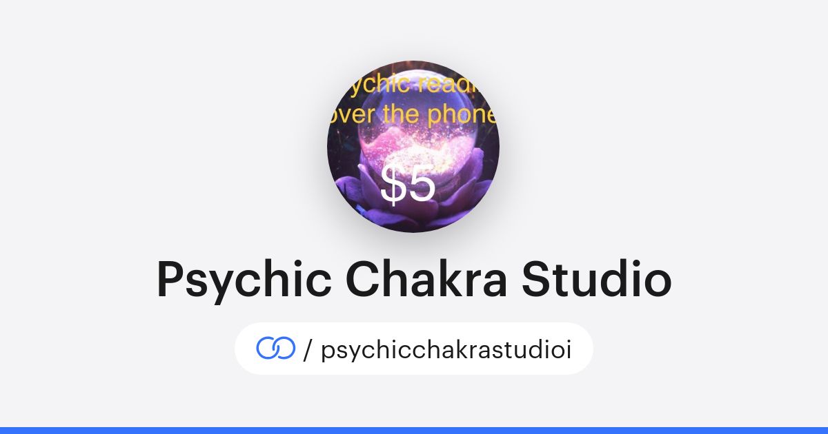 Psychic Chakra Studio (/psychicchakrastudioi) · solo.to