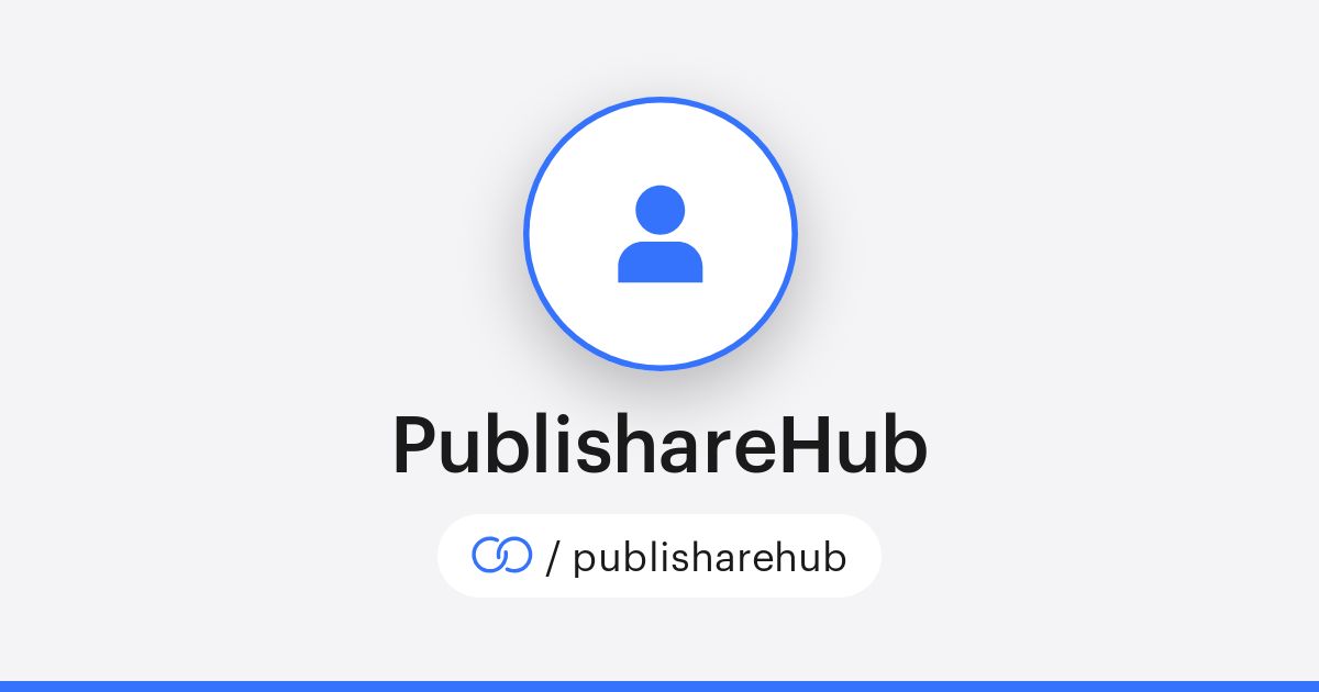 PublishareHub (/publisharehub) · solo.to