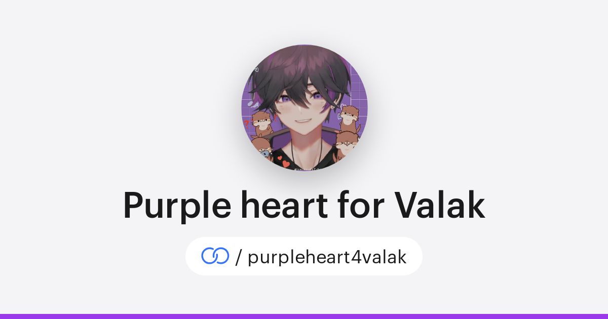 Purple heart for Valak (/purpleheart4valak) · solo.to