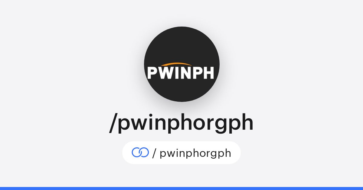 /pwinphorgph · solo.to