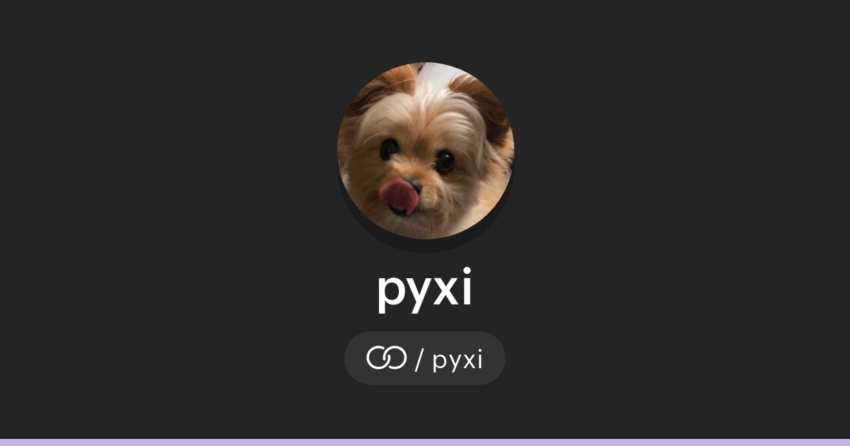 pyxi · solo.to