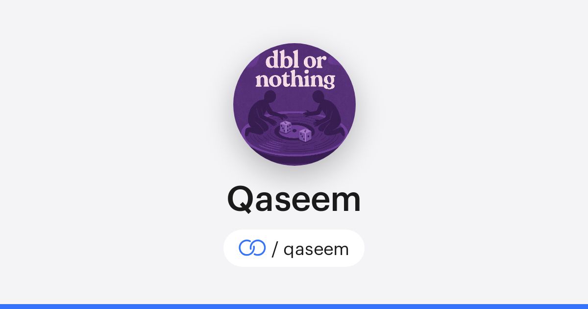 Qaseem · solo.to