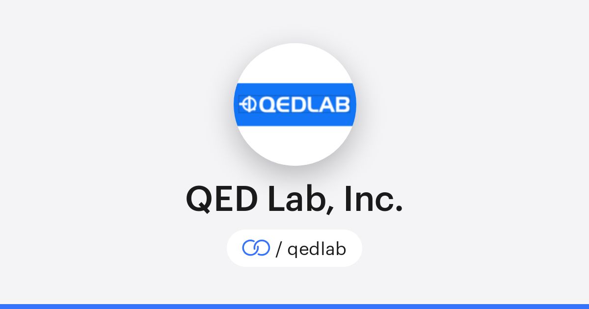 QED Lab, Inc. (/qedlab) · solo.to