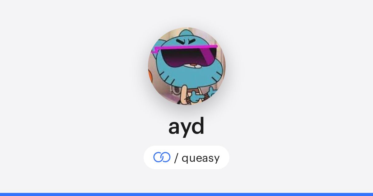 ayd (/queasy) · solo.to