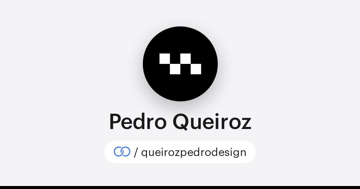 Pedro Queiroz (/queirozpedrodesign) · solo.to