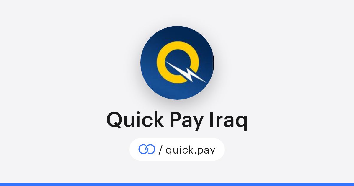 Quick Pay Iraq (/quick.pay) · solo.to