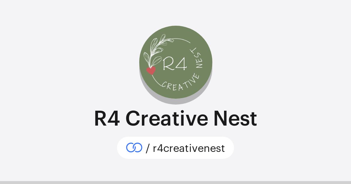 R4 Creative Nest (/r4creativenest) · solo.to