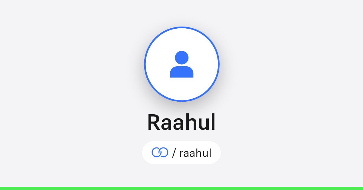 Raahul (/raahul) · solo.to