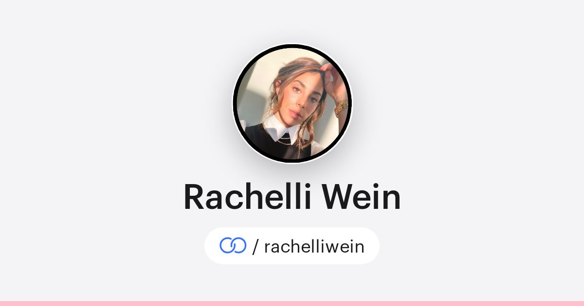 Rachelli Wein (/rachelliwein) · solo.to