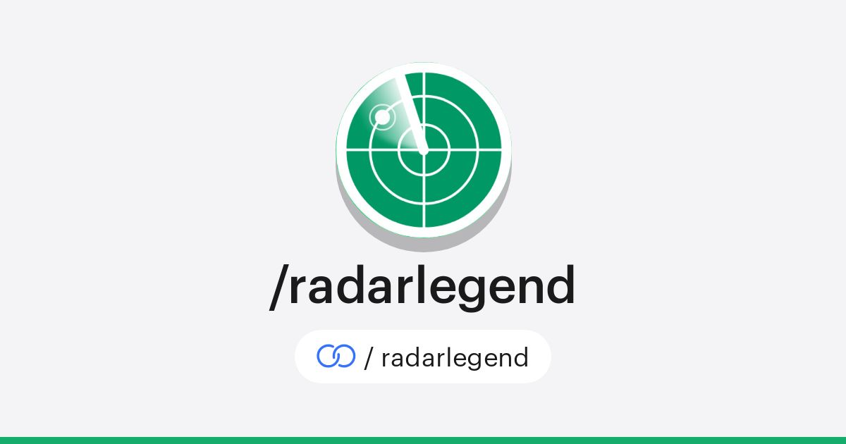 /radarlegend · solo.to