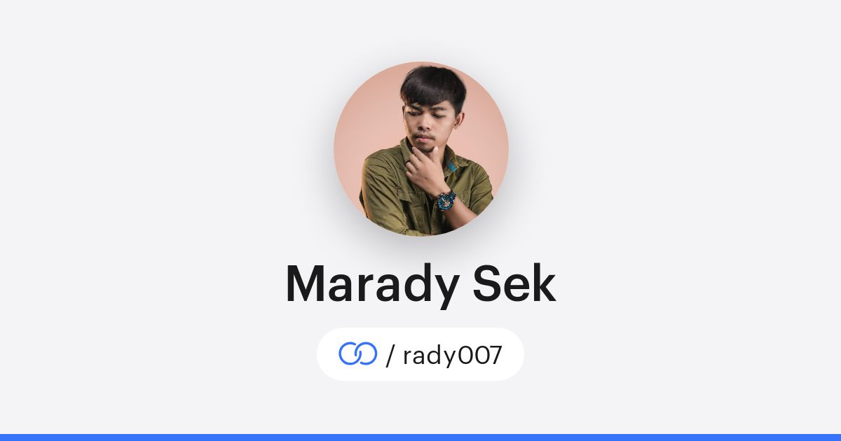 Marady Sek (/rady007) · solo.to