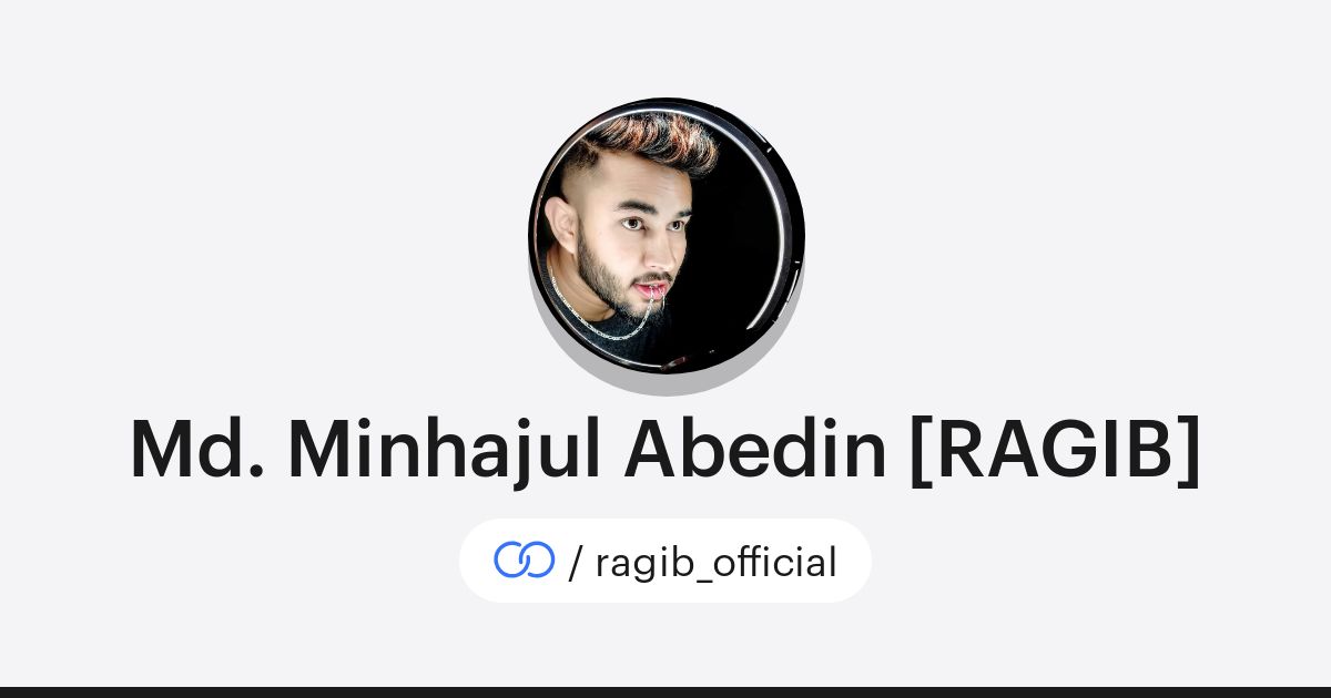 Md. Minhajul Abedin [RAGIB] (/ragib_official) · solo.to