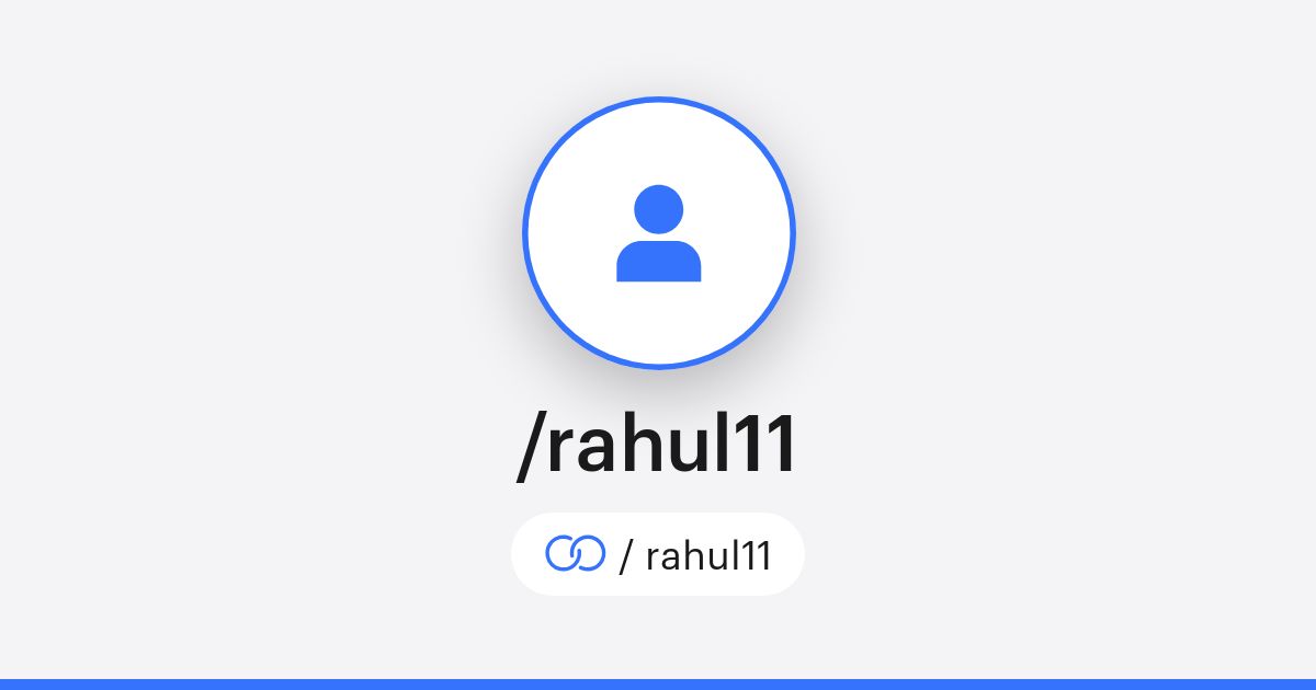 /rahul11 · solo.to