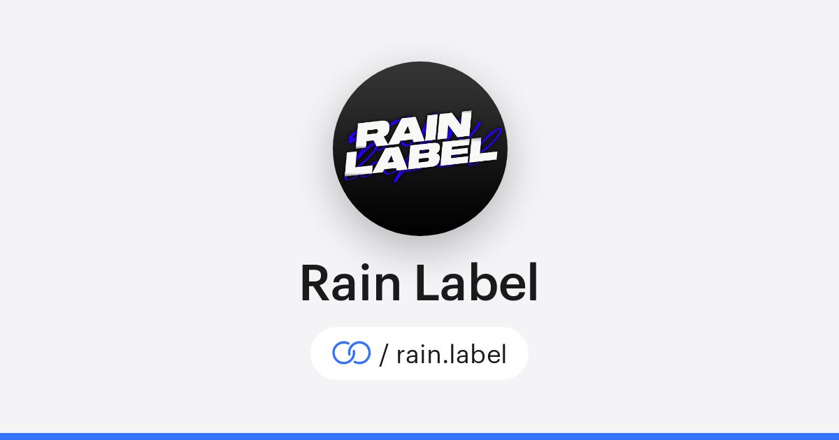Rain Label (/rain.label) · solo.to