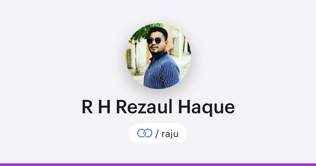 R H Rezaul Haque (/raju) · solo.to
