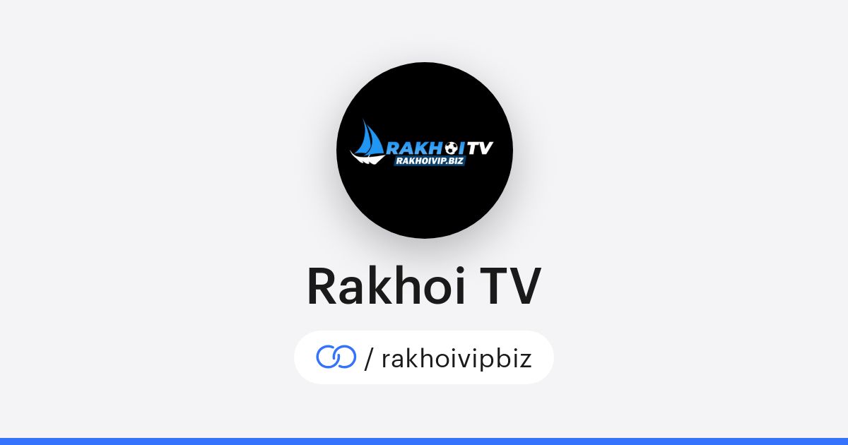Rakhoi TV (/rakhoivipbiz) · solo.to