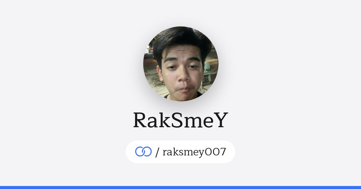 RakSmeY (/raksmey007) · solo.to